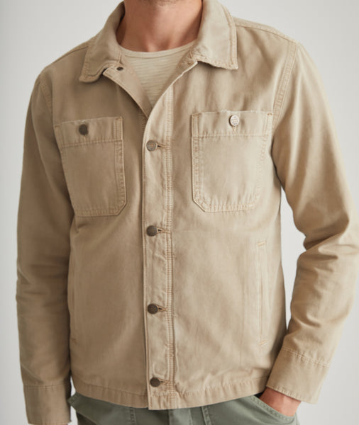 Patrick Canvas Overshirt – Marine Layer