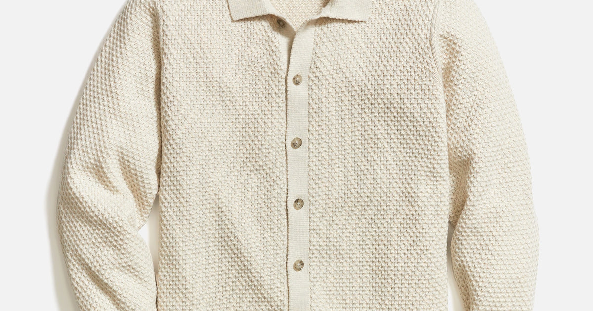Arthur Sweater Button Down – Marine Layer