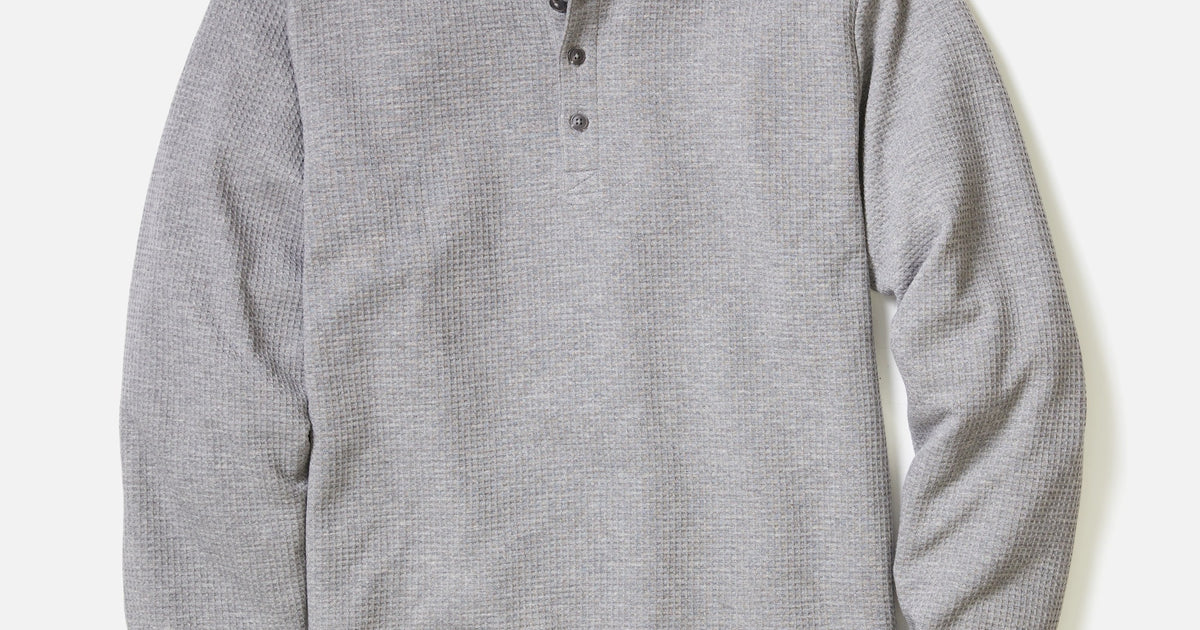 Waffle Henley – Marine Layer