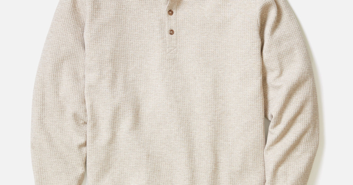Waffle Henley – Marine Layer