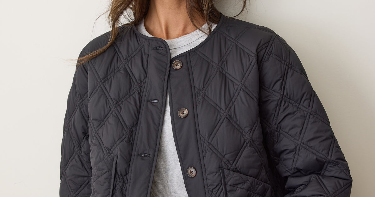 Marina Quilted Liner Jacket – Marine Layer