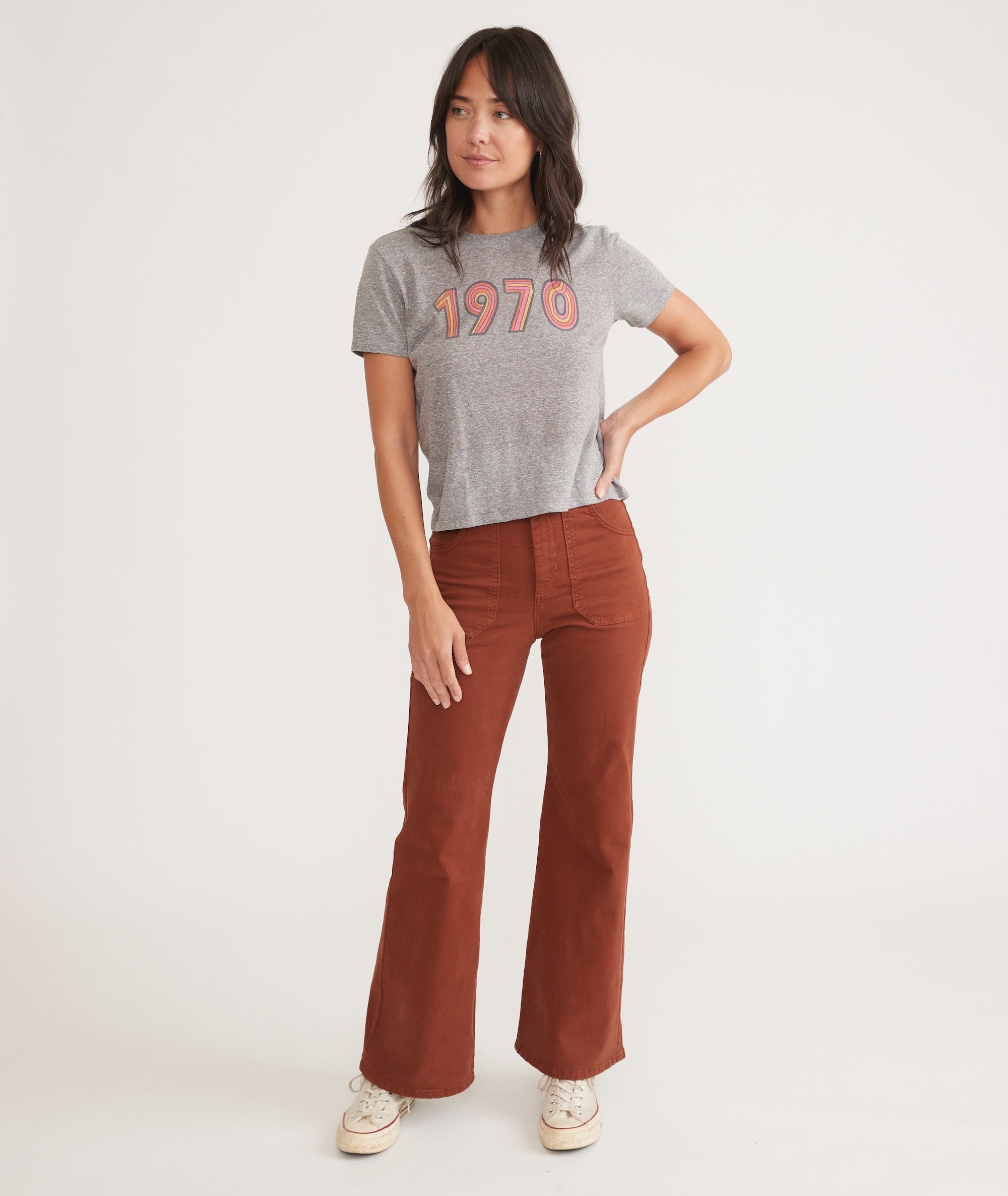 Re-Spun Crop Graphic Tee – Marine Layer