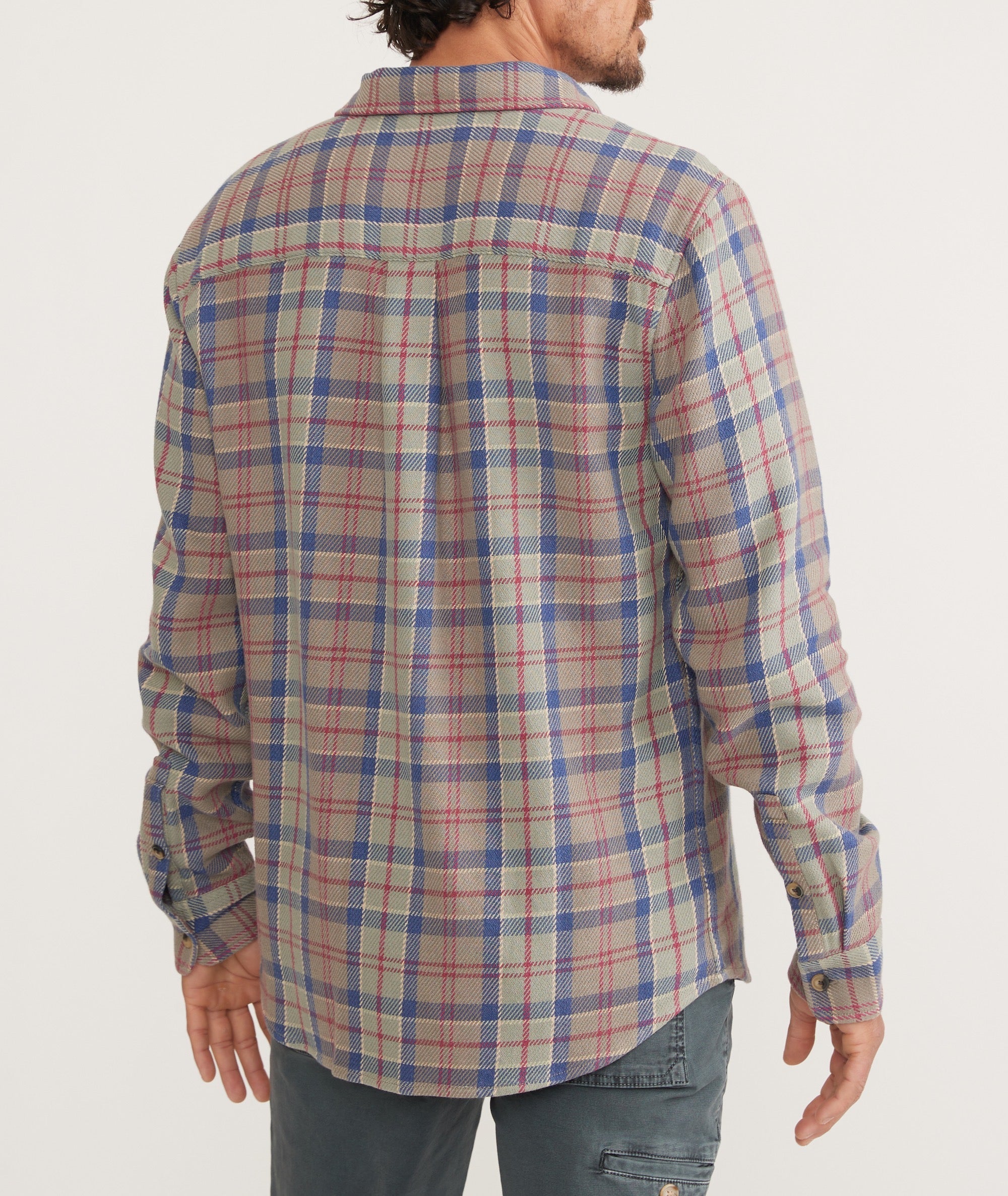 Cole Textured Twill Shirt – Marine Layer