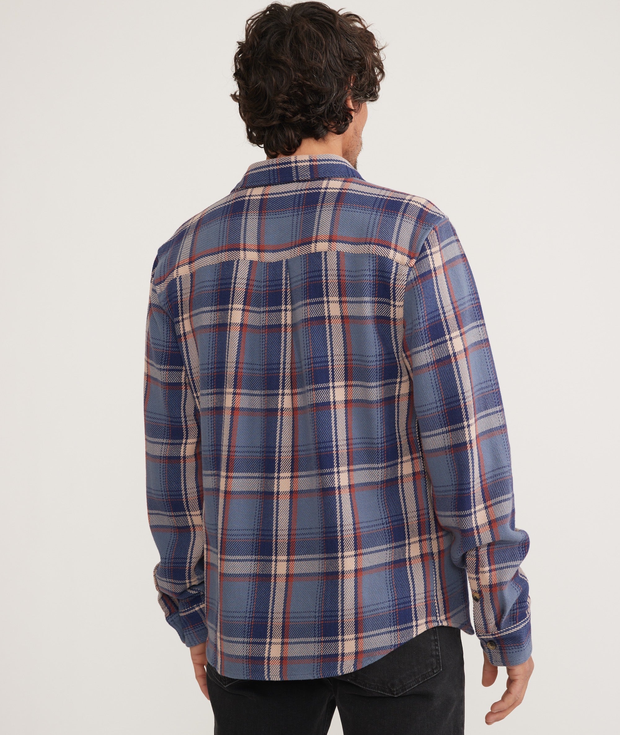 Cole Textured Twill Shirt – Marine Layer