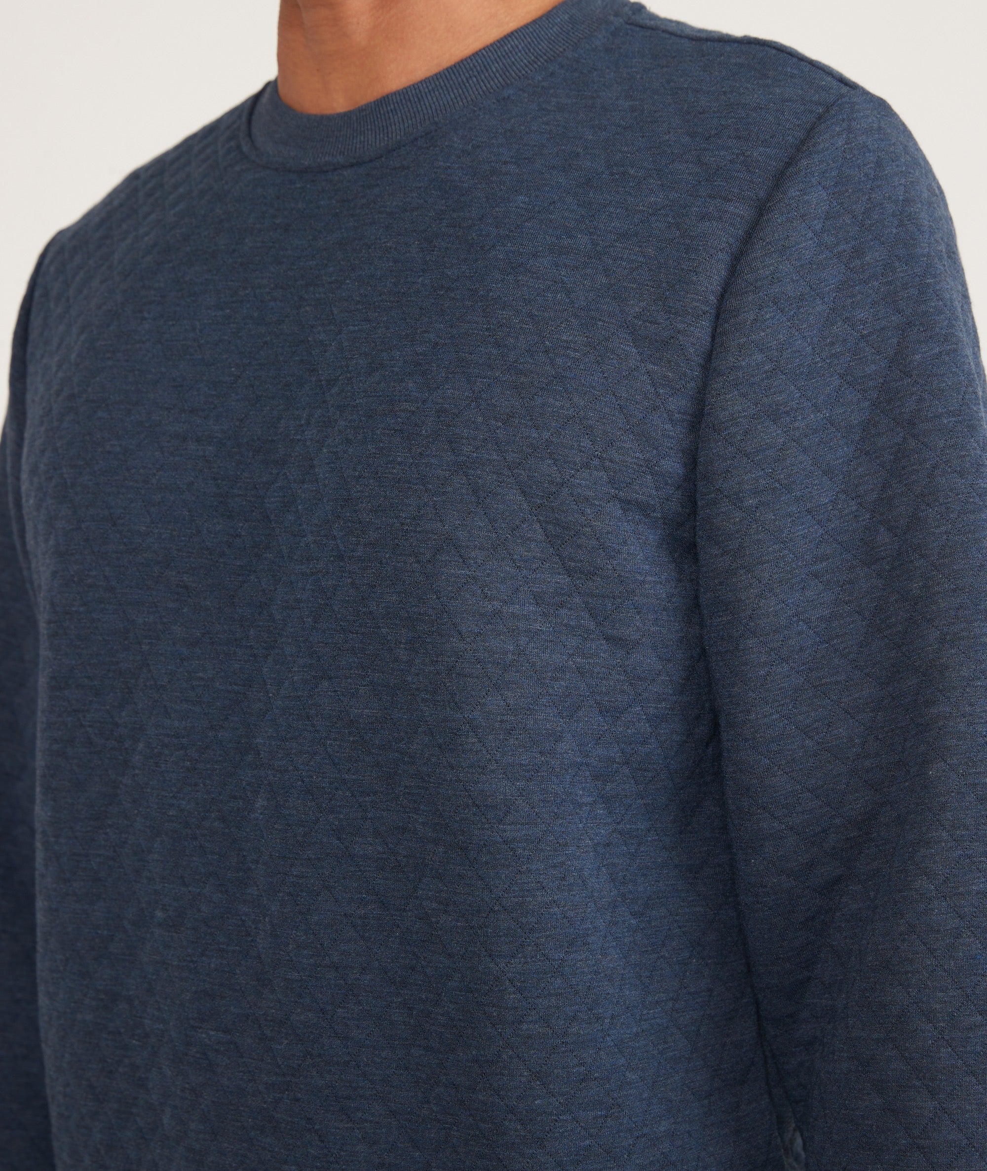 Corbet Quilted Crewneck – Marine Layer