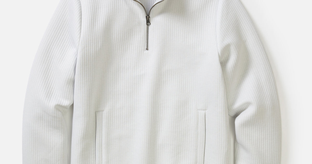 Corbet Quilted Quarter Zip – Marine Layer