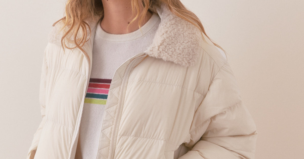 Charlotte Crop Puffer Jacket – Marine Layer