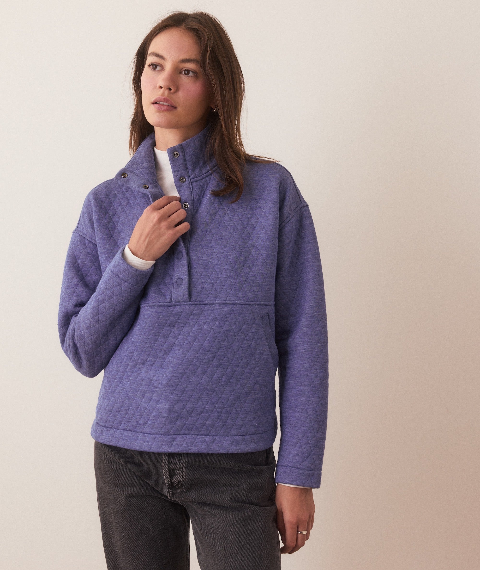 Corbet Funnel Neck Pullover – Marine Layer