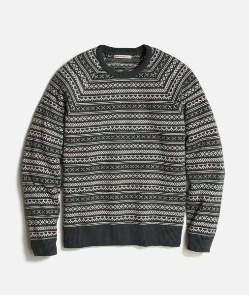 Knox Fair Isle Sweater – Marine Layer
