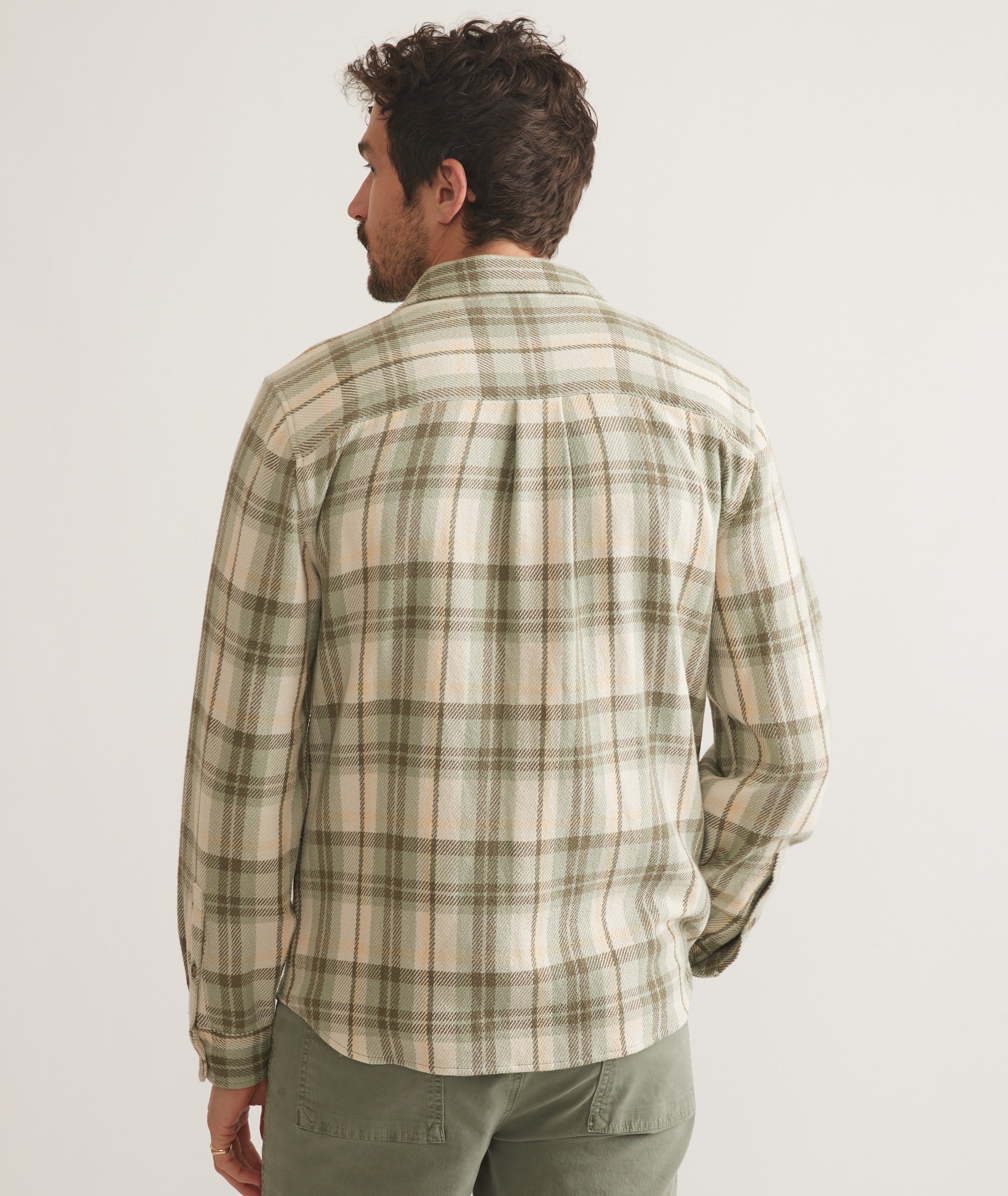 Cole Textured Twill Shirt – Marine Layer