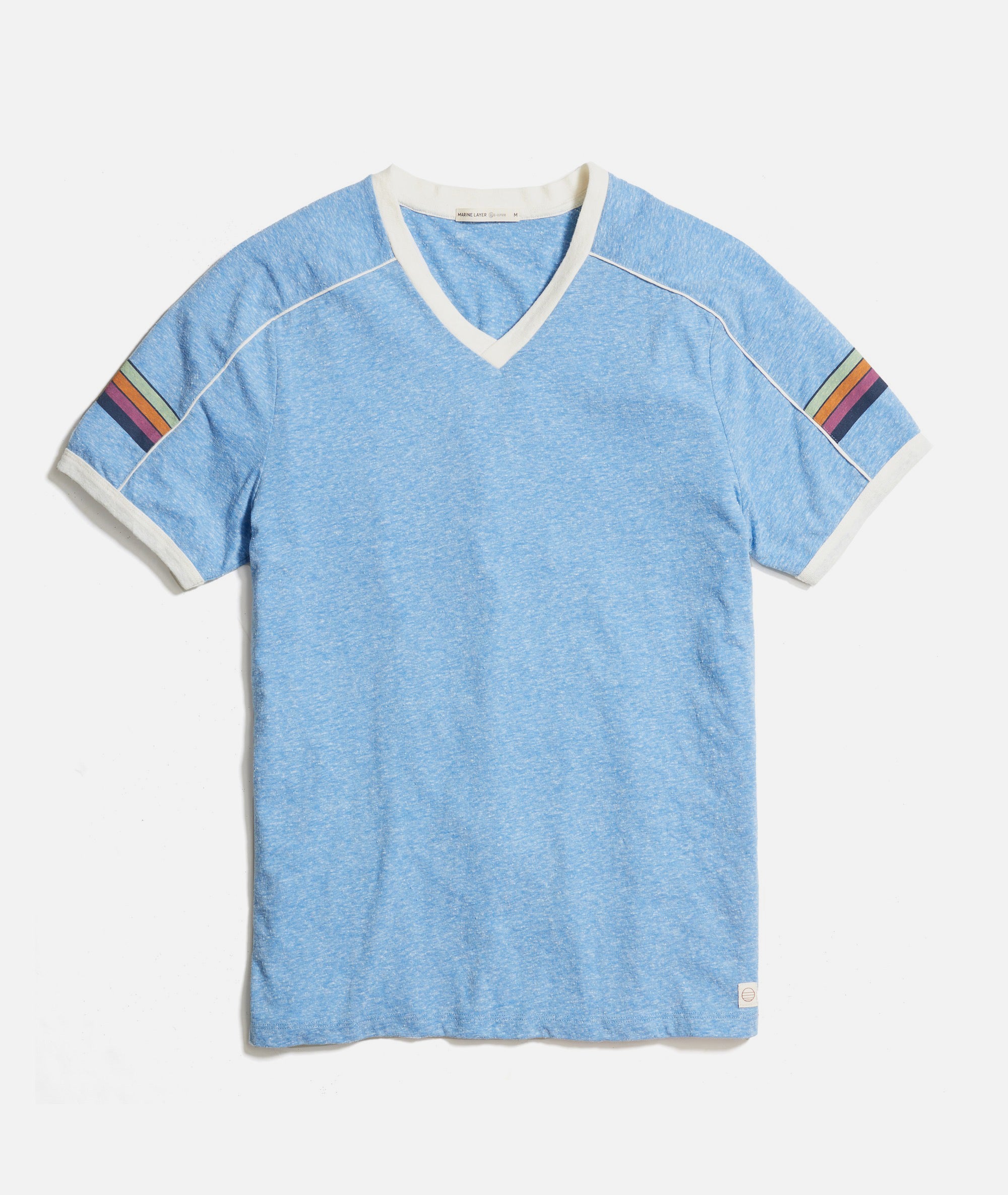 Varsity V Neck Tee Marine Layer Varsity V Neck Tee Marine Layer