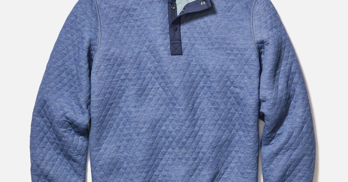Corbet Quilted Reversible Pullover – Marine Layer
