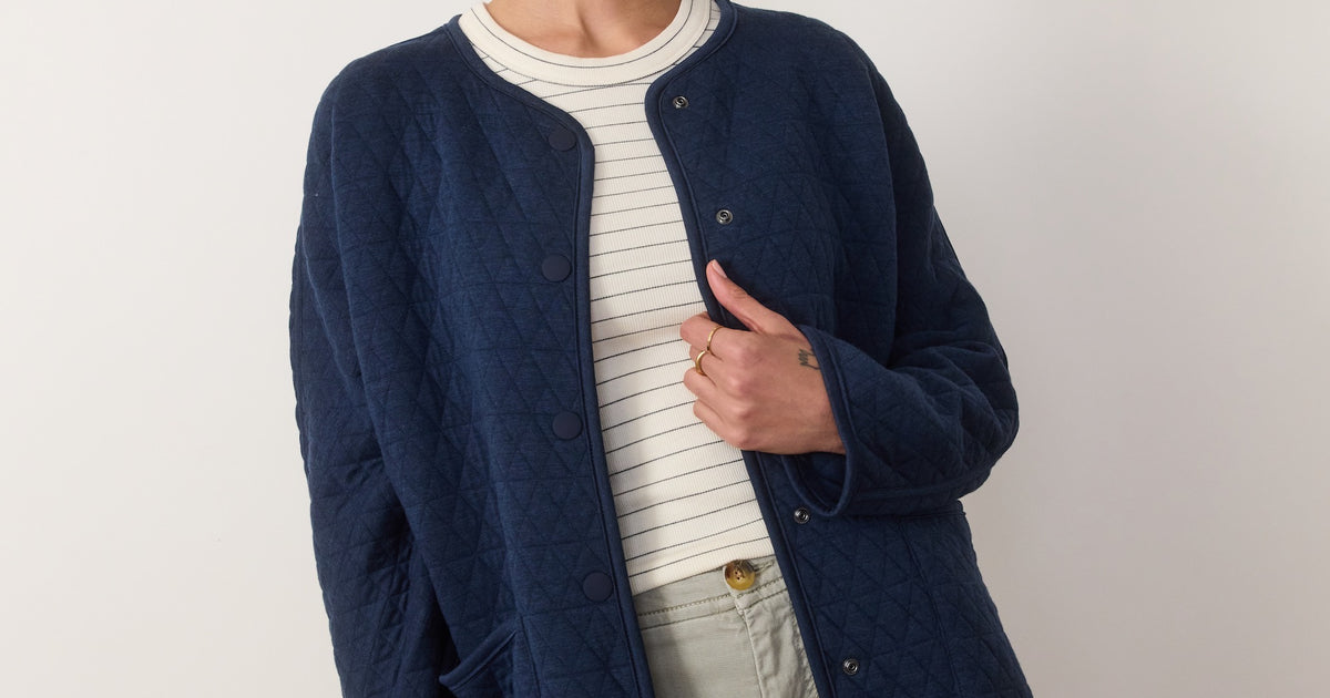 Corbet Quilted Liner Jacket – Marine Layer