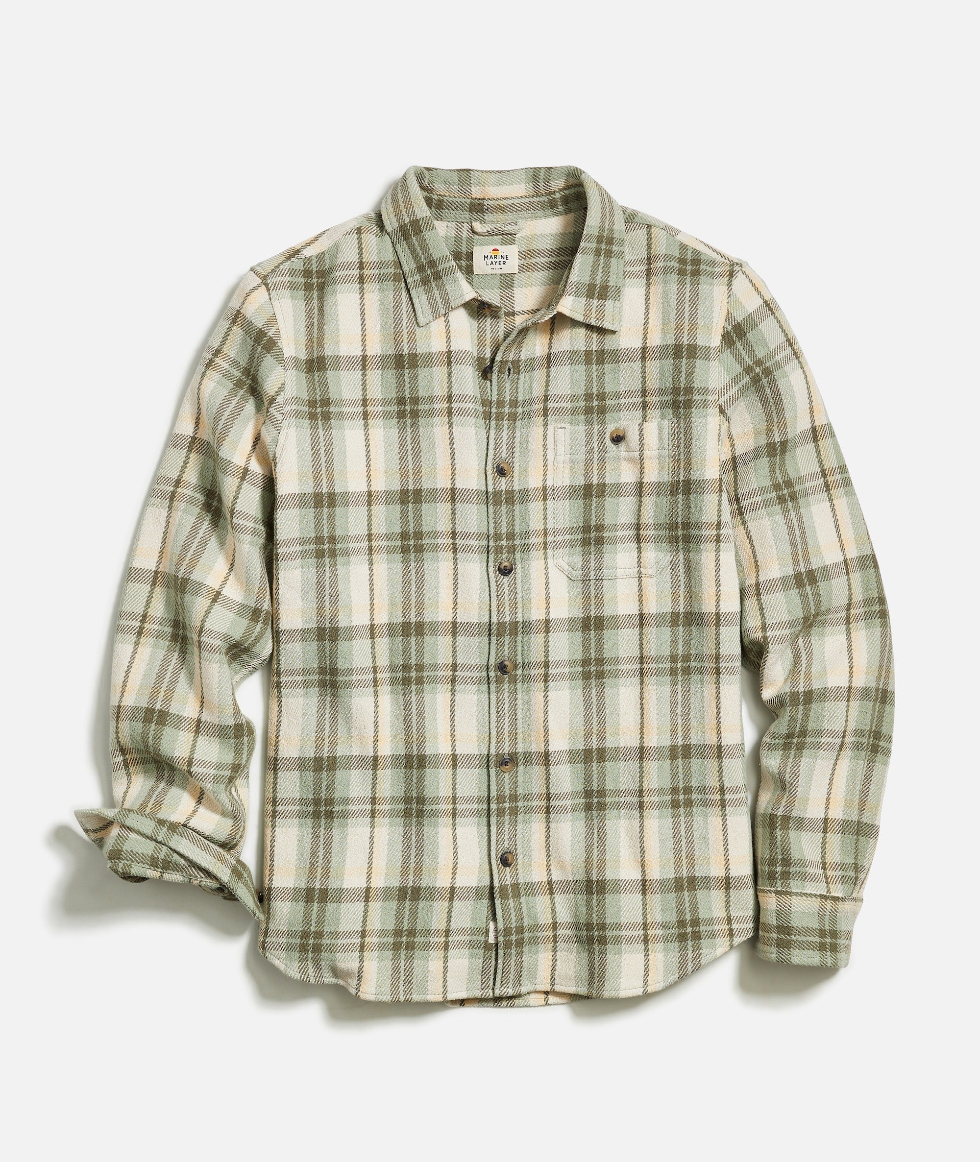 Cole Textured Twill Shirt – Marine Layer