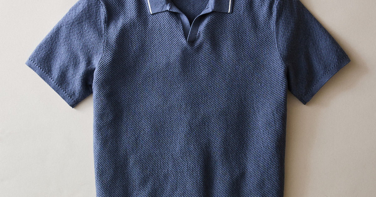 Greyson Sweater Polo – Marine Layer