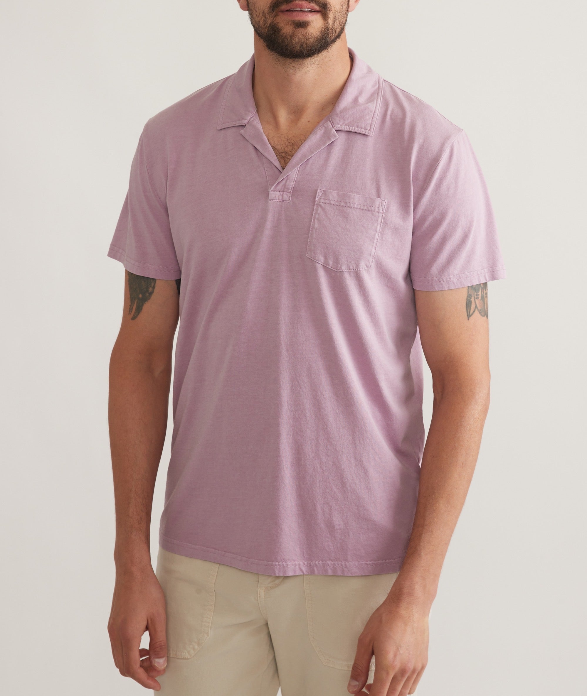 Sea Change Cotton Polo – Marine Layer