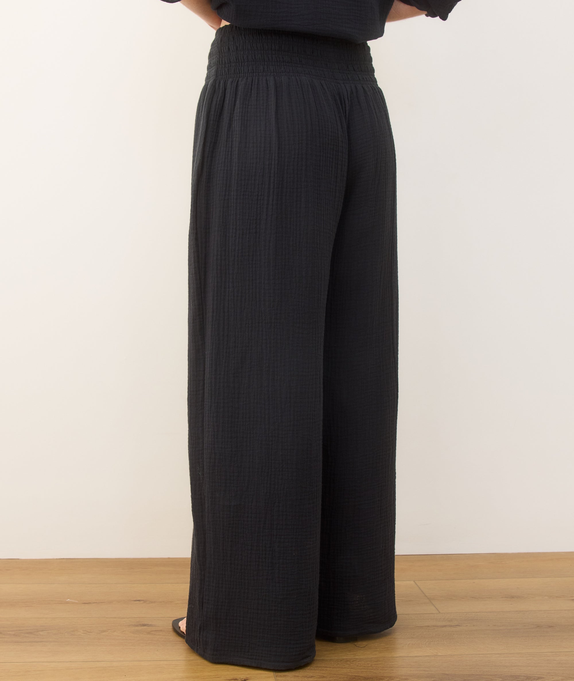 Sophia Double Cloth Palazzo Pant – Marine Layer