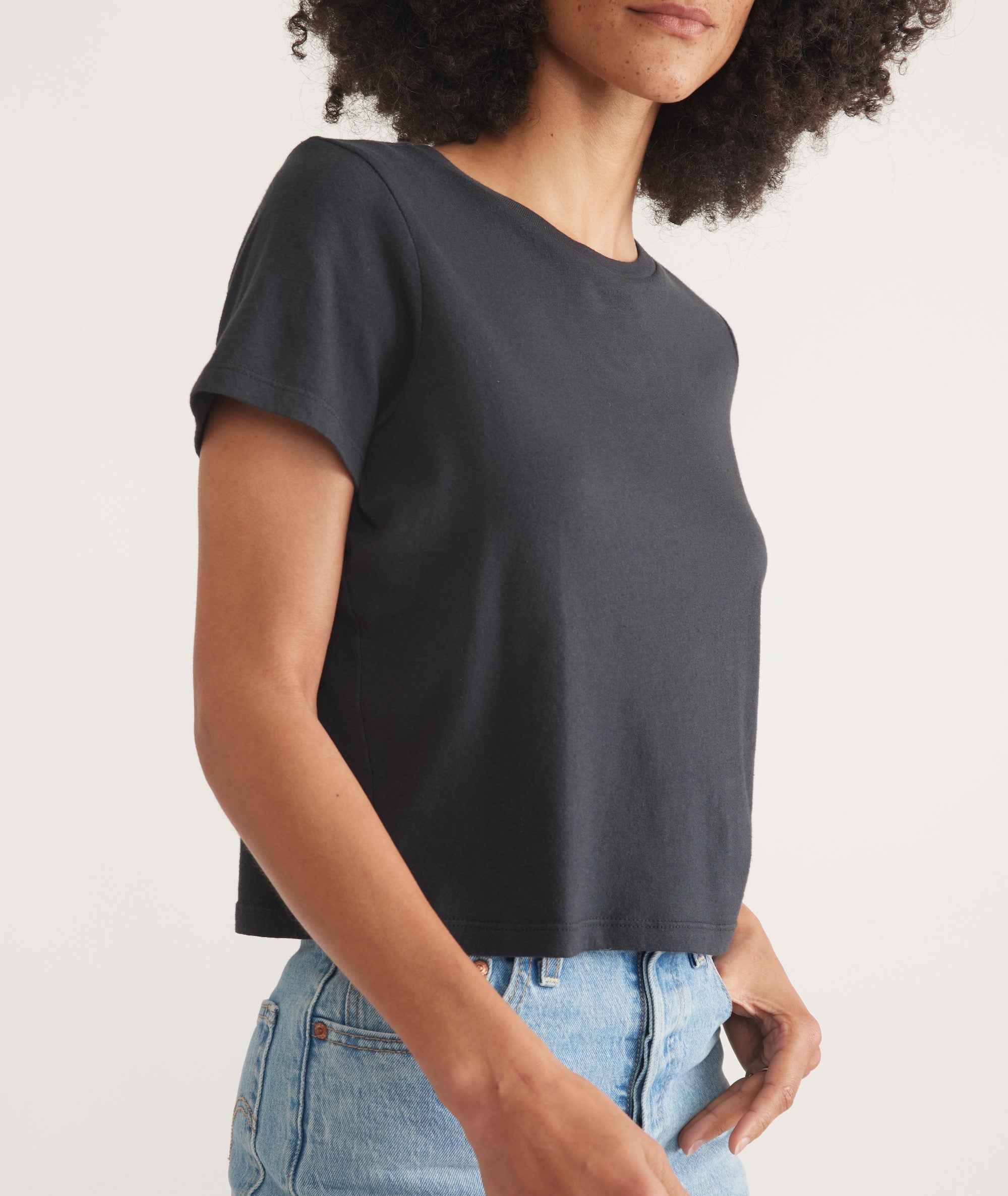 Easy Crew Crop Tee – Marine Layer