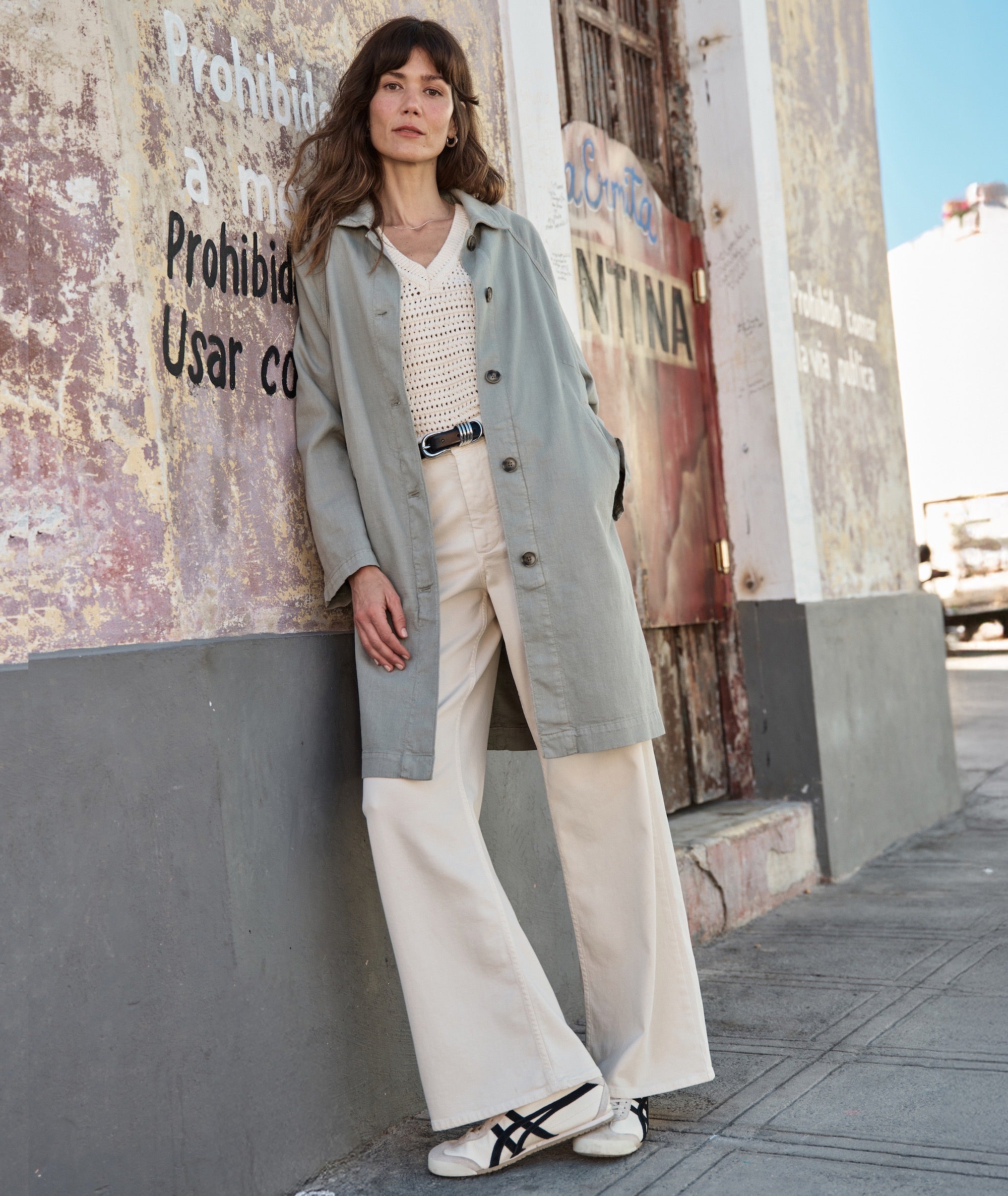 Kaisa Longline Coat – Marine Layer