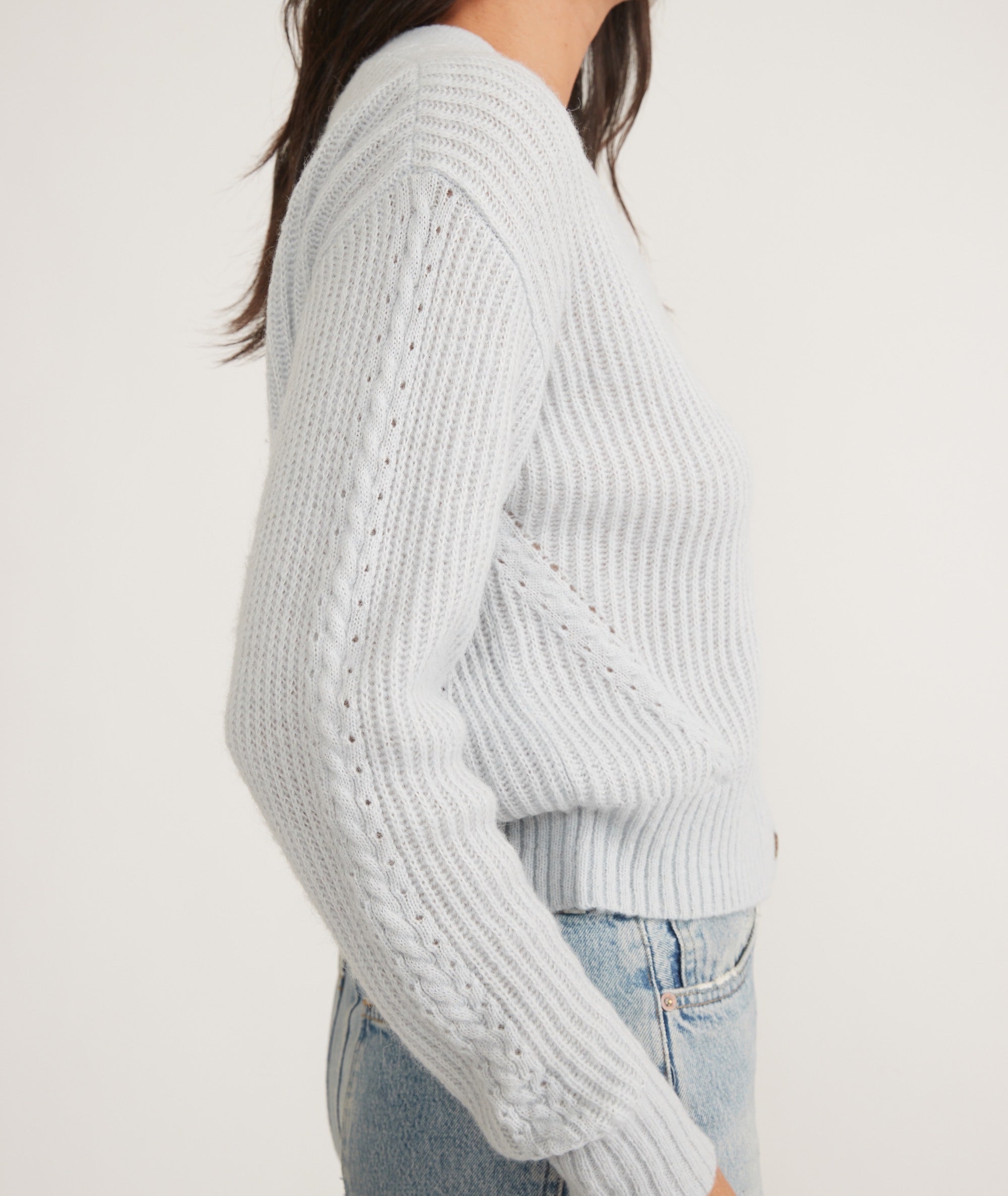 Robin Dream Yarn Crop Cardigan – Marine Layer