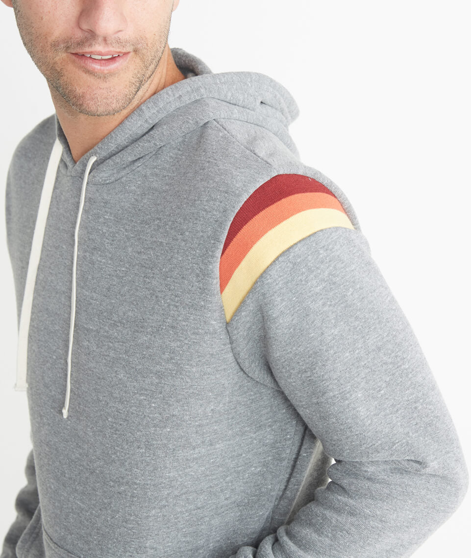 Banks Hoodie with ML Stripes – Marine Layer