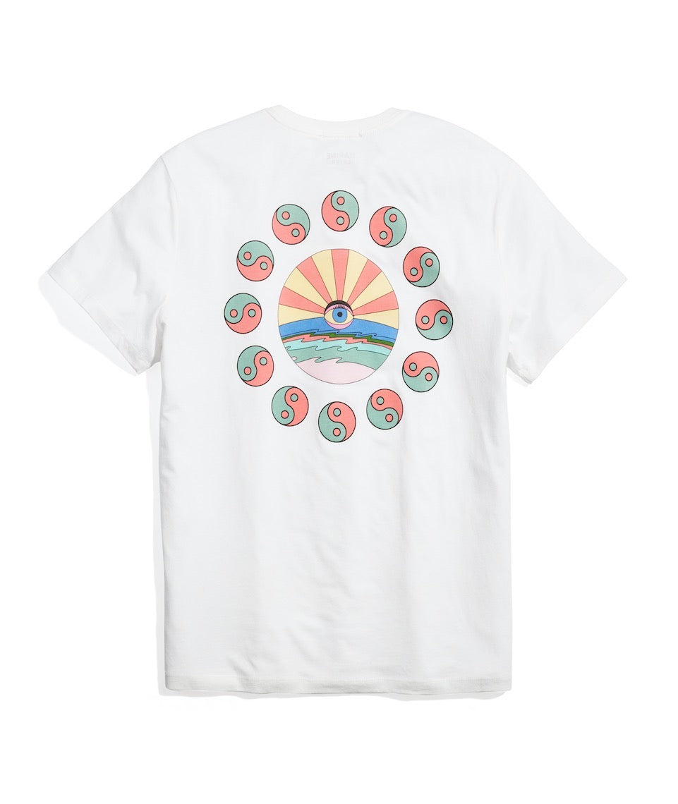 Signature Crew Graphic Tee in Natural – Marine Layer