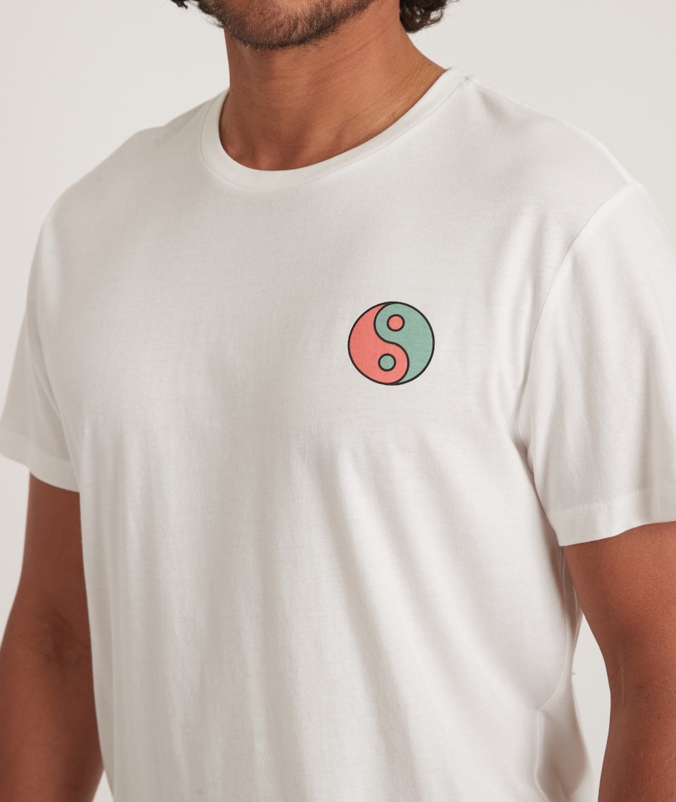 Signature Crew Graphic Tee in Natural – Marine Layer