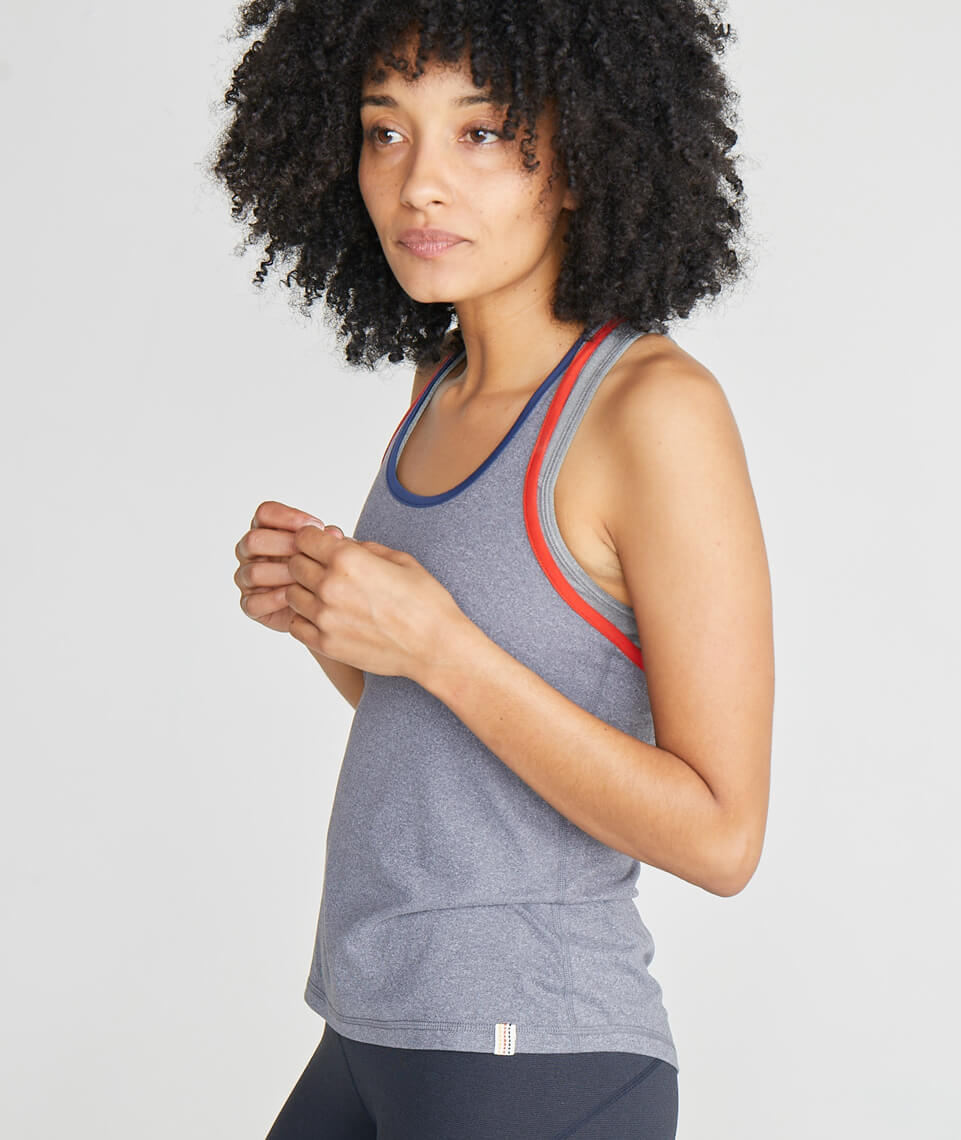 Steffi Racerback Tank in Raven – Marine Layer
