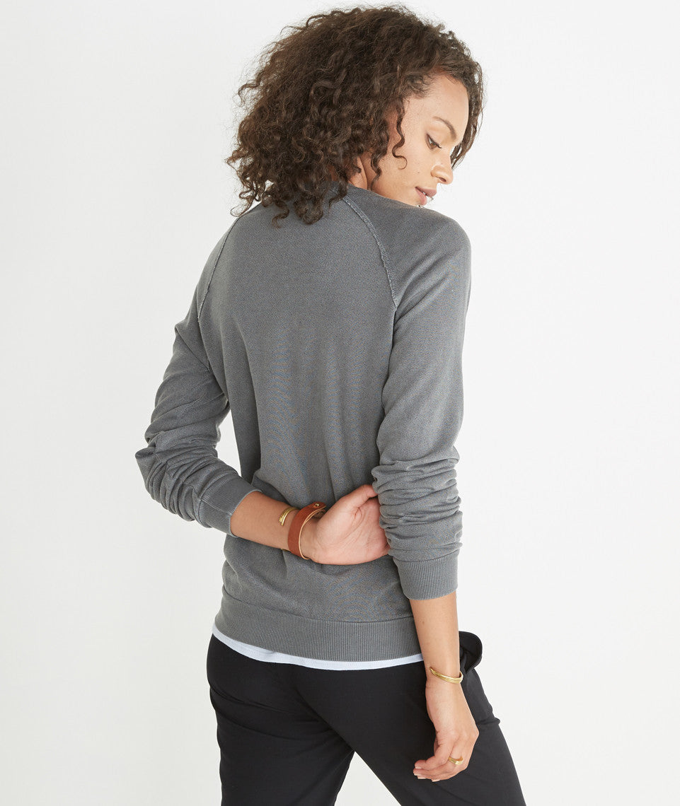 Rayana Raglan - Storm Grey – Marine Layer